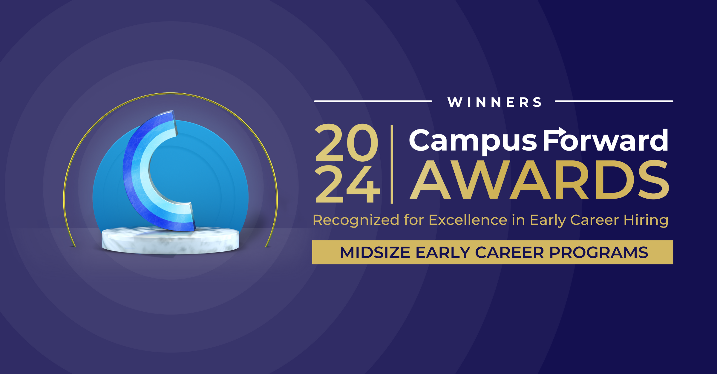 Introducing The 2024 Campus Forward Award Winners: Top Enterprise Early Career Programs